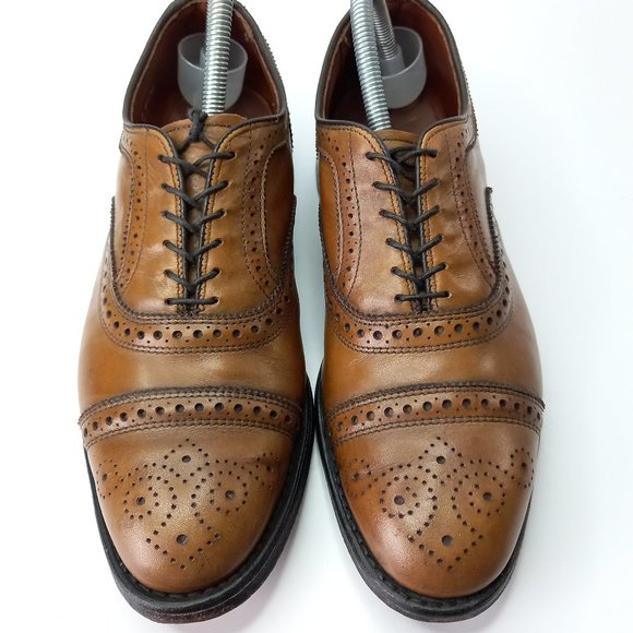 Allen Edmonds | Shoes | Allen Edmonds Strand Brown Walnut Oxford Cap ...